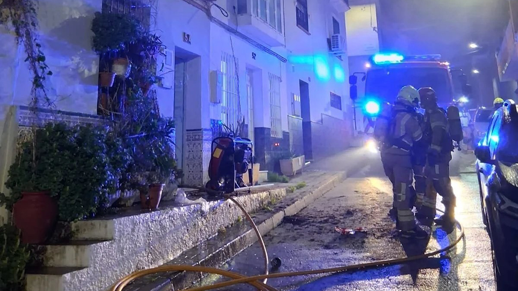 Fallece un hombre de 75 años en el incendio de su vivienda en Málaga